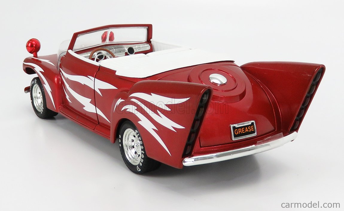 ERTL 33544 Scale 1/18 | GREASE GREASED LIGHTNING CABRIOLET 1978 RED MET