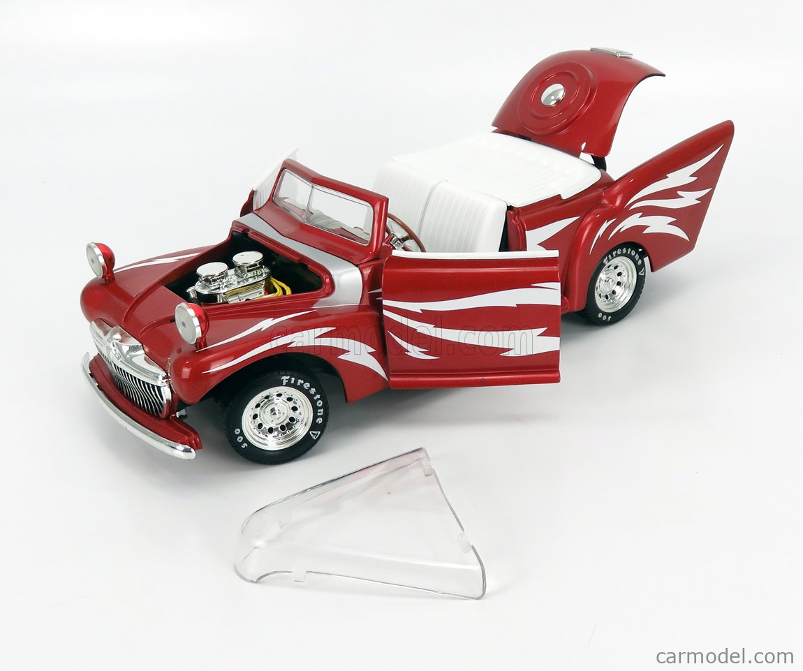 ERTL 33544 Scale 1/18 | GREASE GREASED LIGHTNING CABRIOLET 1978 RED MET