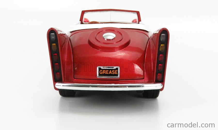 ERTL 33544 Scale 1/18 | GREASE GREASED LIGHTNING CABRIOLET 1978 RED MET