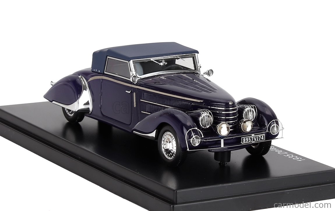 ESVAL MODEL EMEU43030F Escala 1/43 | DELAGE D8-85 CLABOT ROADSTER HENRI ...