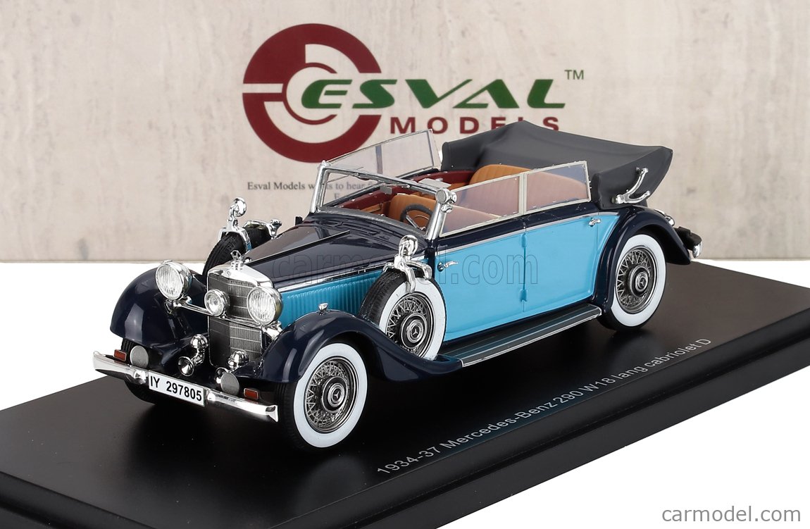 ESVAL MODEL EMEU43043J Scale 1/43 | MERCEDES BENZ 290 W18 D PASSO LUNGO ...