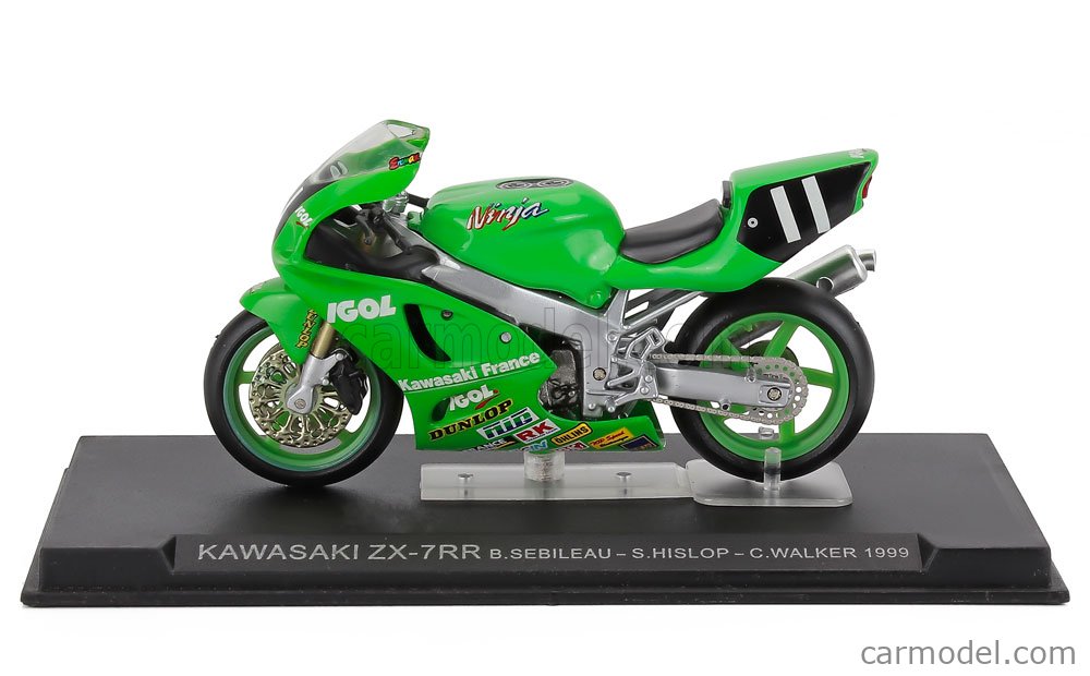 EDICOLA GMDCCOL053 Scala 1/24 | KAWASAKI ZX-7RR N 11 WINNER 24h LE MANS ...