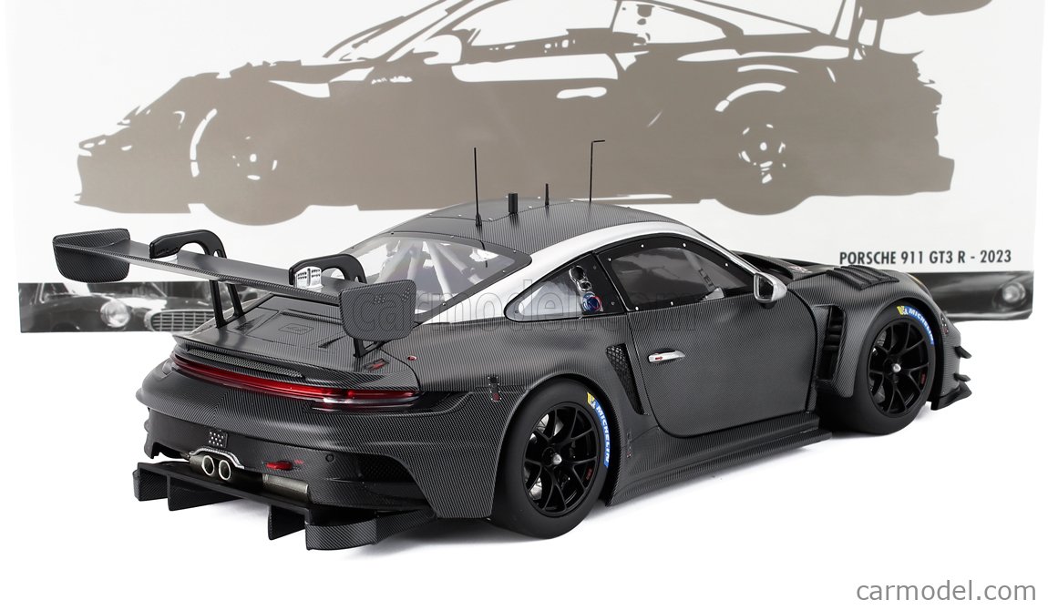 MINICHAMPS 110246000 Scale 1/18 | PORSCHE 911 992-2 GT3 R COUPE 2023 CARBON