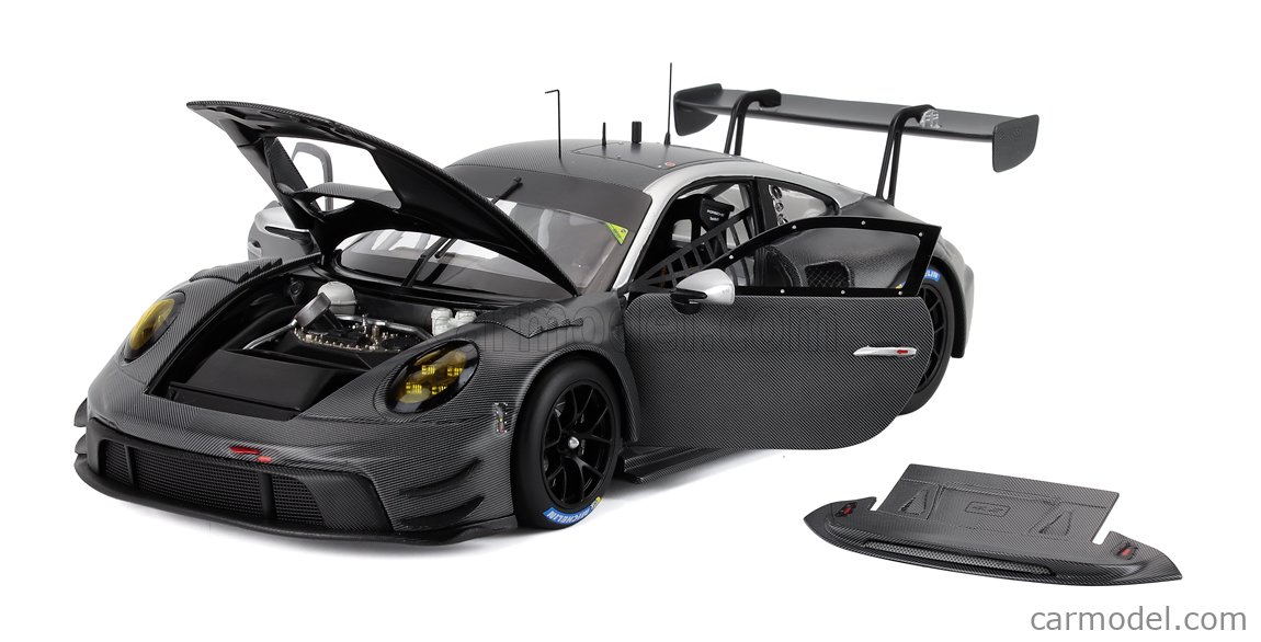 MINICHAMPS 110246000 Scale 1/18 | PORSCHE 911 992-2 GT3 R COUPE 2023 CARBON