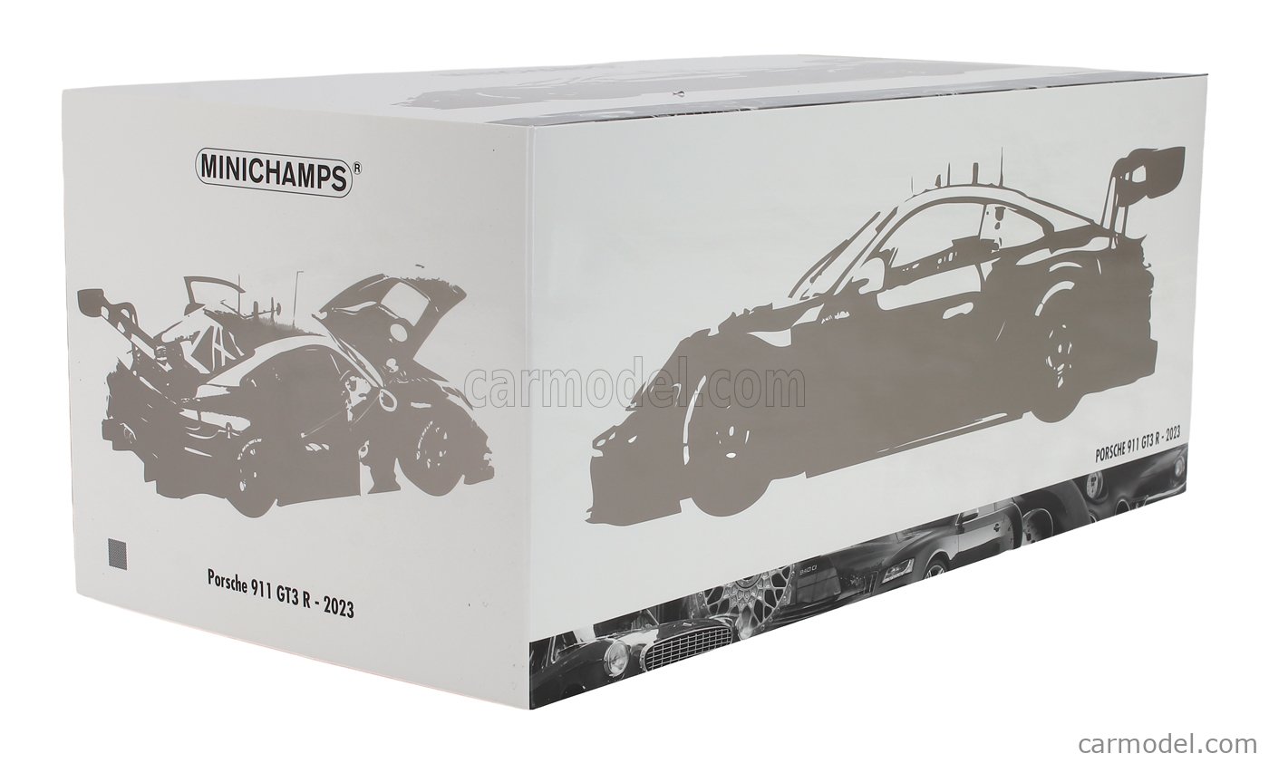 MINICHAMPS 110246000 Scale 1/18 | PORSCHE 911 992-2 GT3 R COUPE 2023 CARBON