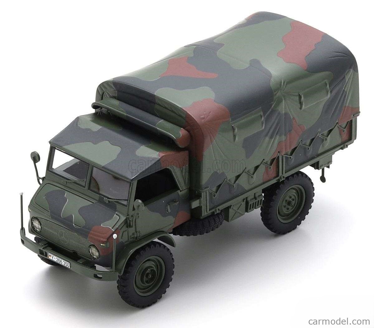 SCHUCO 450931200 Echelle 1/35 | MERCEDES BENZ UNIMOG S404 TRUCK GERMAN ARMY 1953 MILITARY CAMOUFLAGE