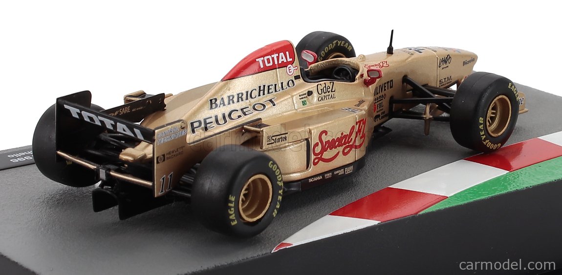 EDICOLA FORMULA1AUTOCOL145 Escala 1/43 | JORDAN F1 196 PUEGEOT N 11 ...