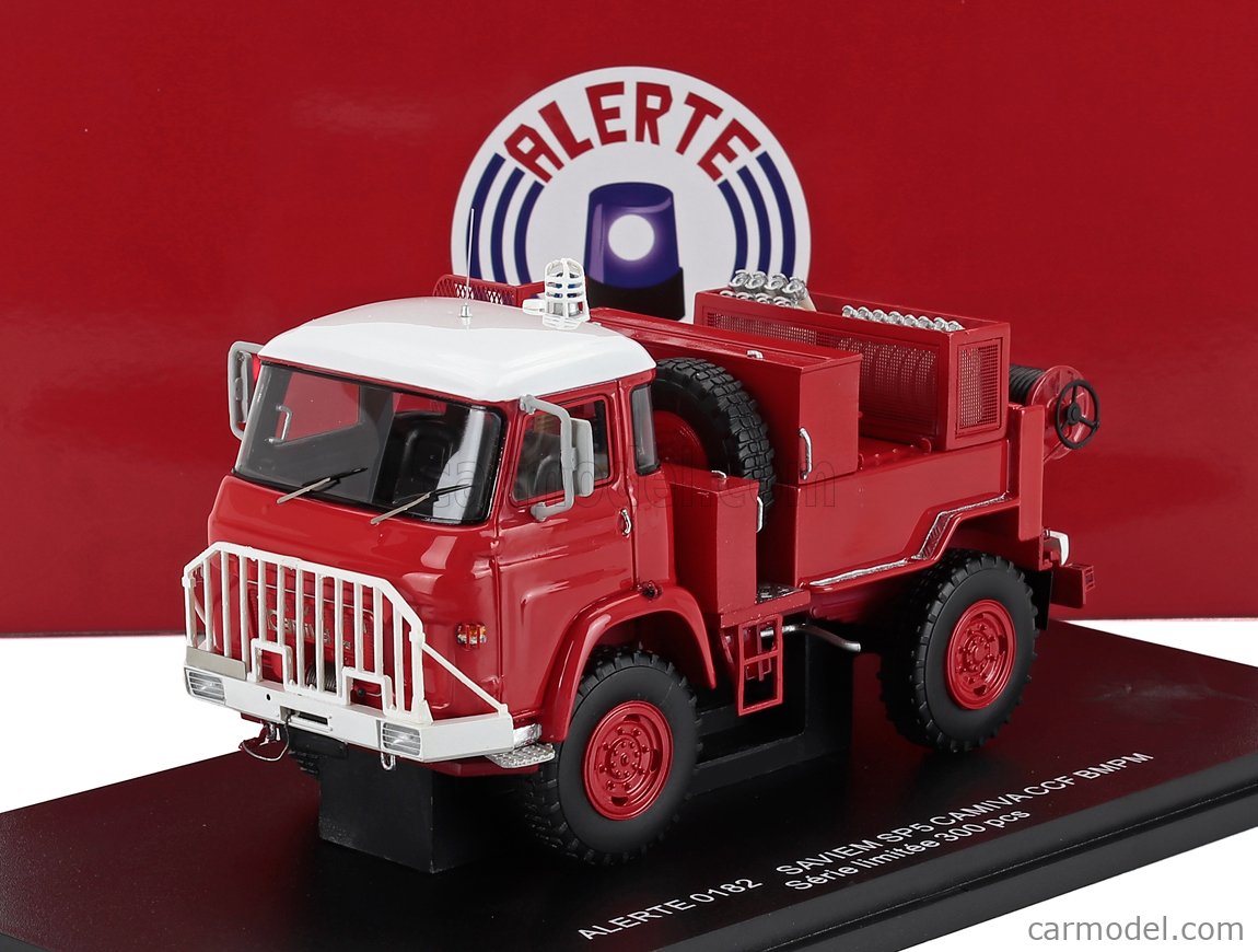 ALERTE ALERTE0182 Scala 1/43 | SAVIEM SP5 CAMIVA TANKER TRUCK CCF BMPM ...