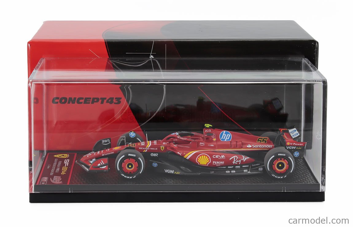 BBR-MODELS BBRC307B Escala 1/43 | FERRARI F1 SF-24 TEAM SCUDERIA ...