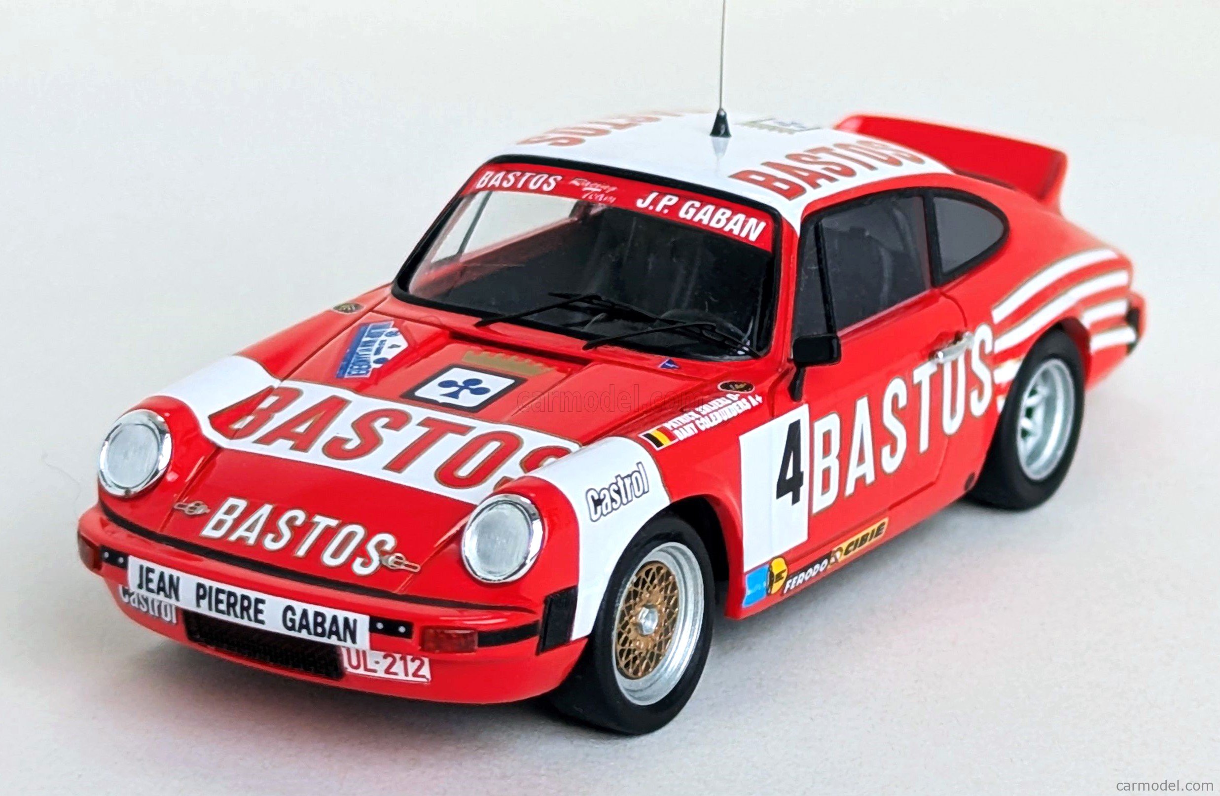 TROFEU TRFDSN353 Scala 1/43 | PORSCHE 911 SC COUPE TEAM BASTOS N 4 ...