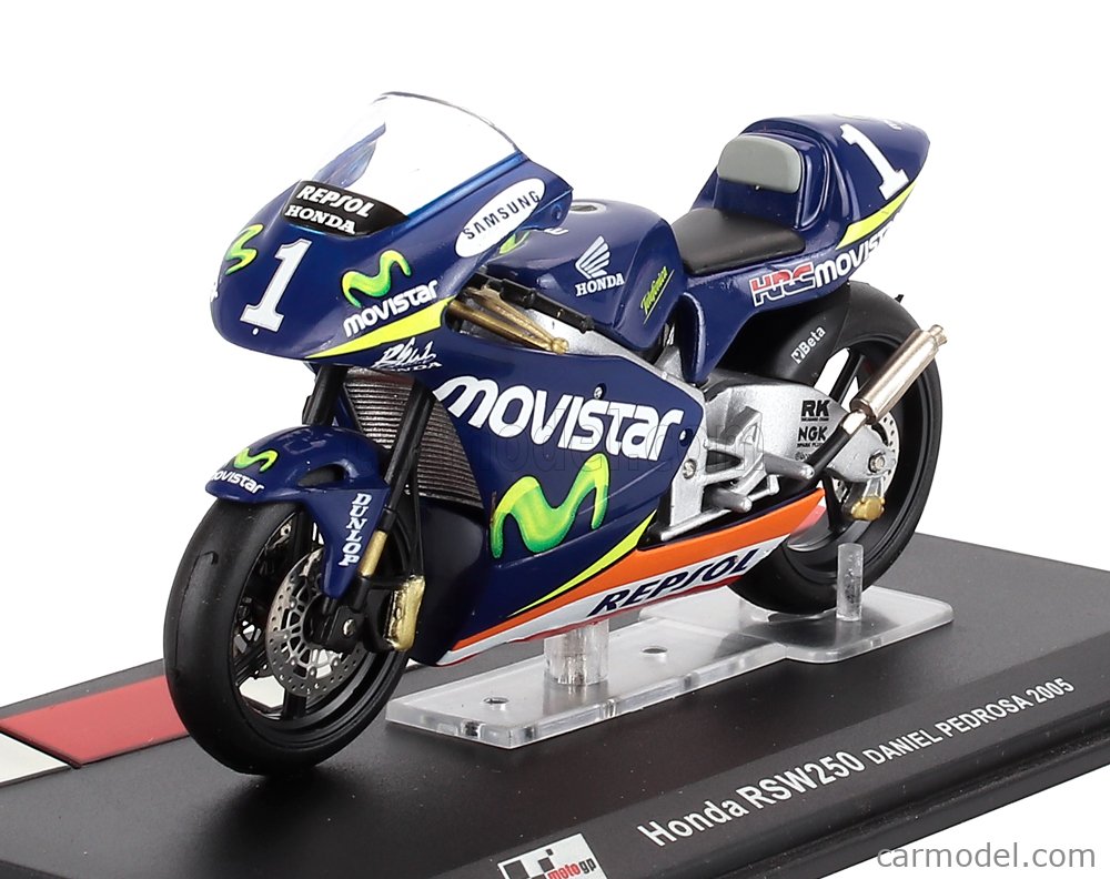 EDICOLA MGPCOL011 Scale 1/24 | HONDA RS250RW MOVISTAR REPSOL N 1 SEASON ...