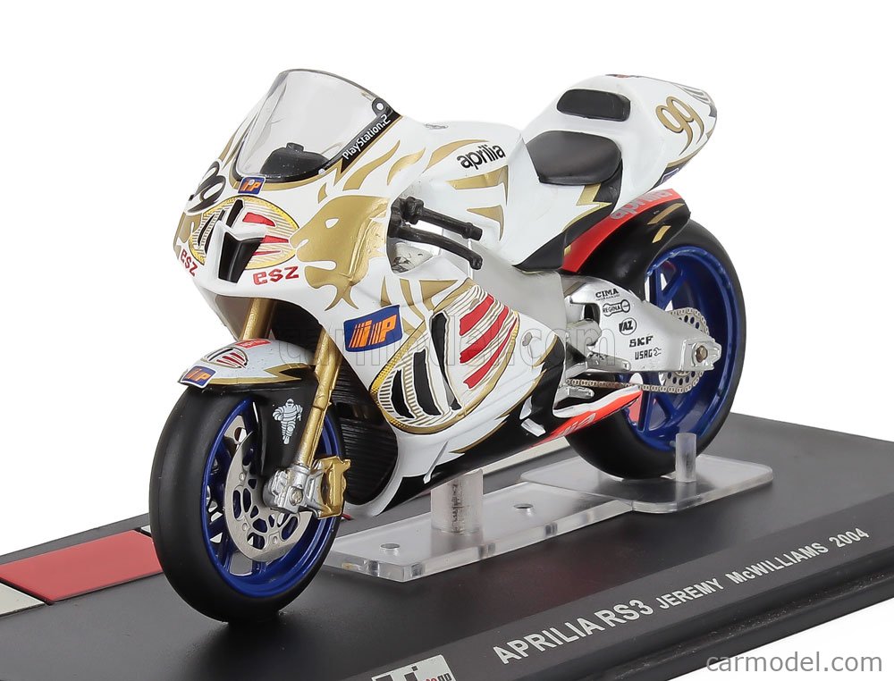 EDICOLA MGPCOL029 Scale 1/24 | APRILIA RS3 N 99 SEASON MOTOGP 2004 ...