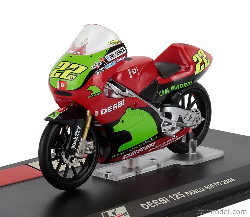 EDICOLA MGPCOL040 Scale 1/24 | DERBI 125 N 22 SEASON 250cc 2005 PABLO ...