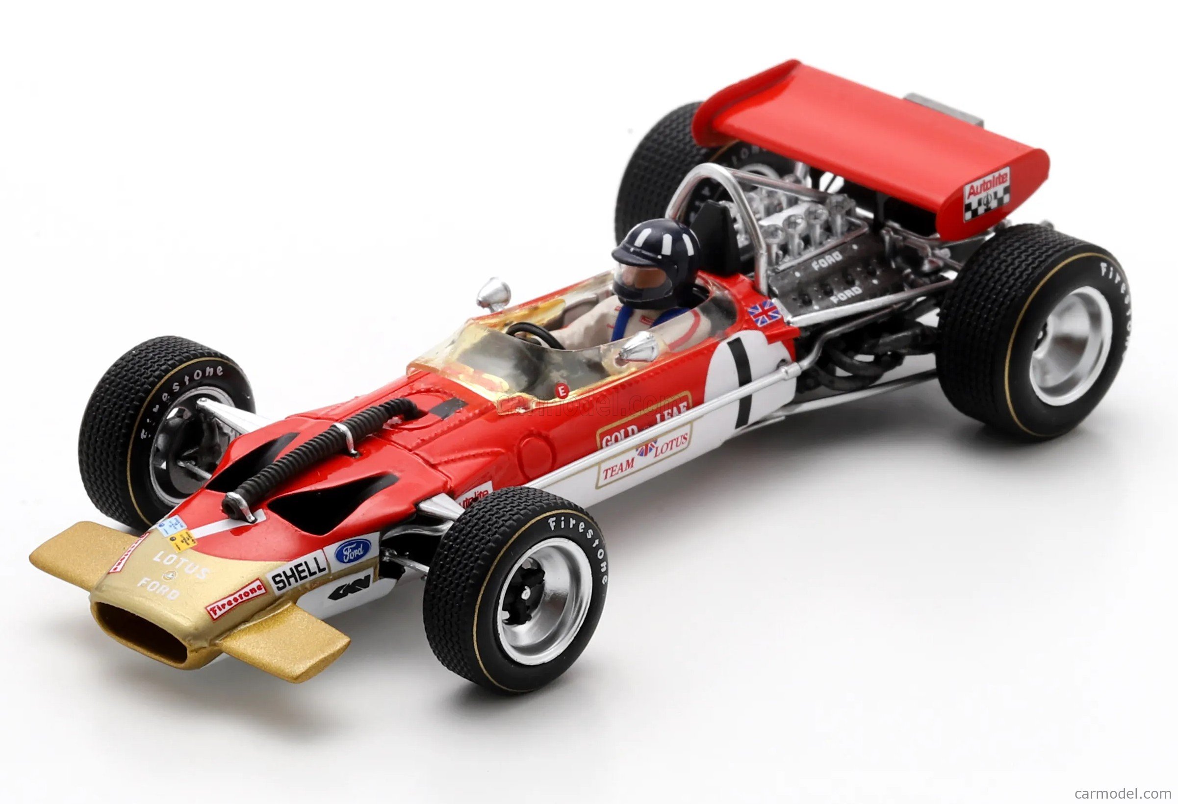 SPARK-MODEL S6379 Scala 1/43 | LOTUS F1 49B N 1 GERMAN GP 1969 GRAHAM ...