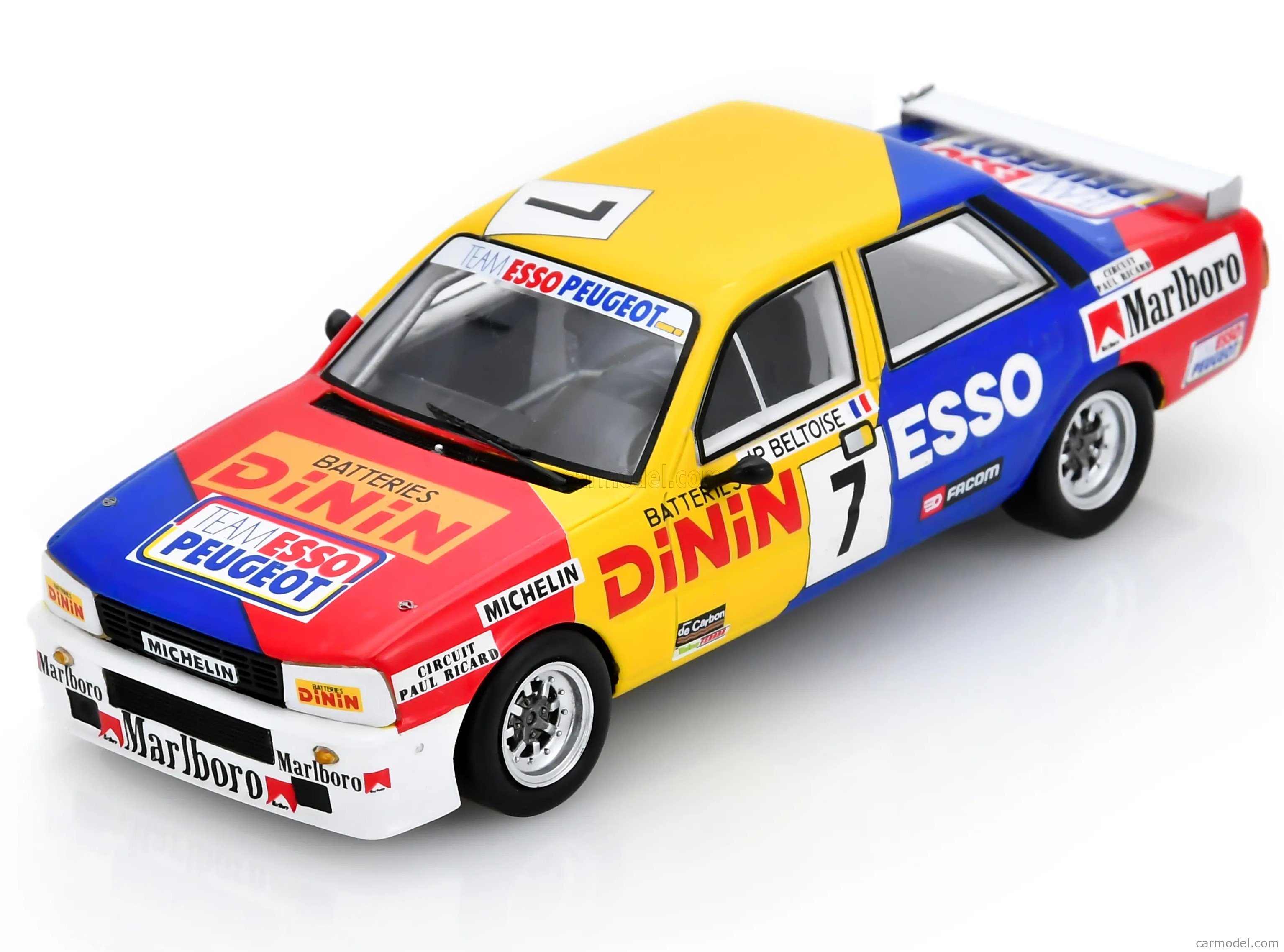 SPARK-MODEL SF232 Scale 1/43 | PEUGEOT 505 N 7 DININ PRODUCTION 1981 ...