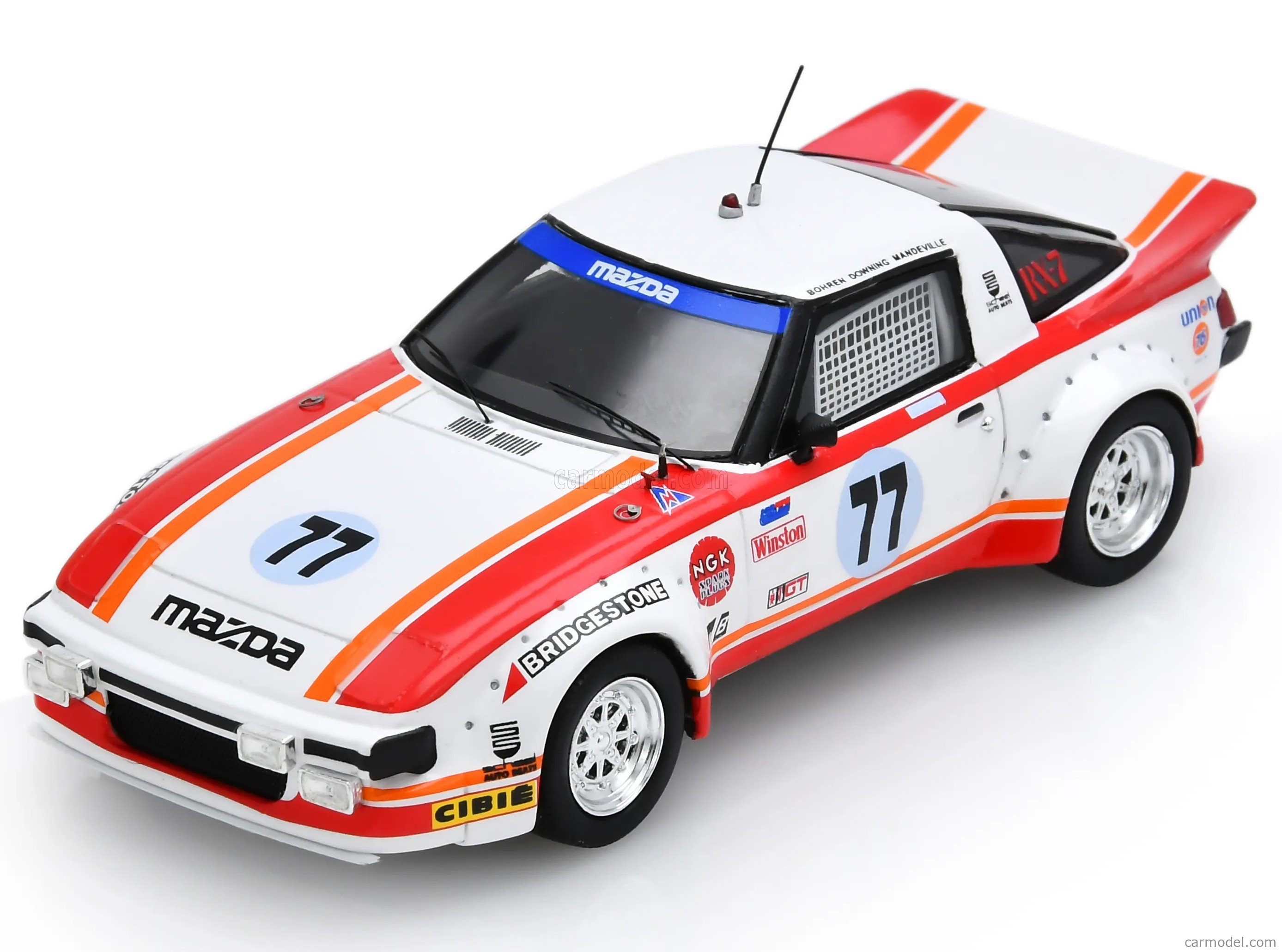 SPARK-MODEL US434 Scale 1/43 | MAZDA RX-7 N 77 24h DAYTONA 1979 WALT ...