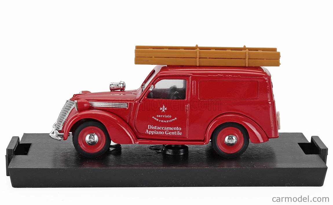 BRUMM R178 Scale 1/43 | FIAT 1100 E FURGONE VIGILI DEL FUOCO APPIANO ...