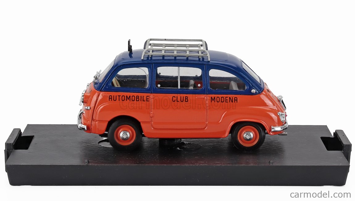 BRUMM R335 Scala 1/43 | FIAT 600 MULTIPLA AUTOMOBIL CLUB MODENA 1956 ...