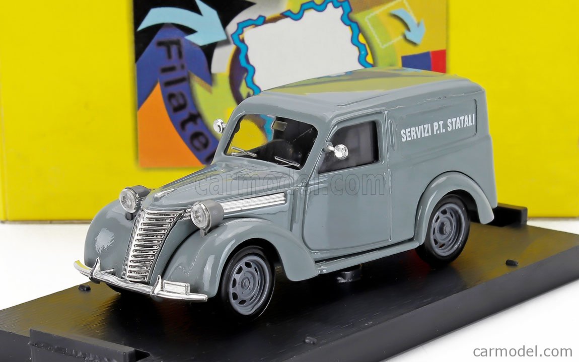 BRUMM PROM PROM Echelle 1/43 | FIAT 1100E VAN POSTE ITALIANE 1947 GREY