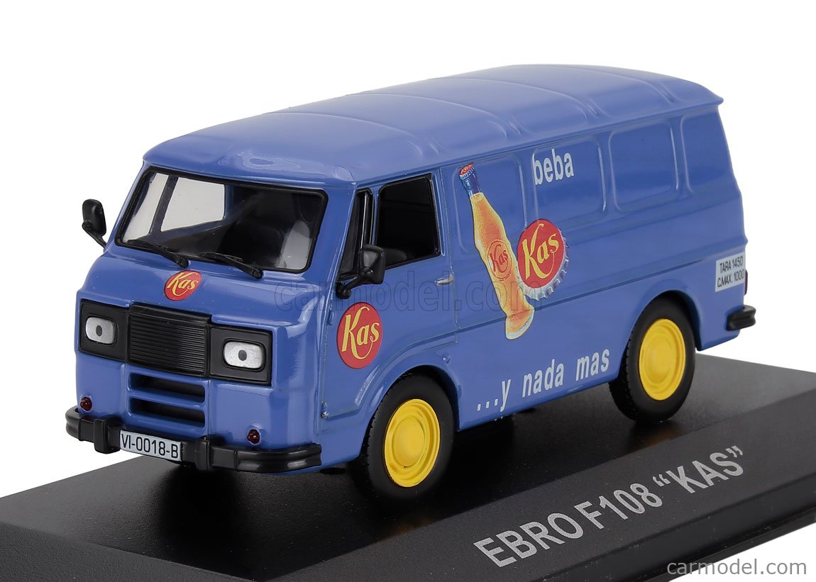 EDICOLA 197878 Scale 1/43 | EBRO F108 VAN KAS 1975 BLUE