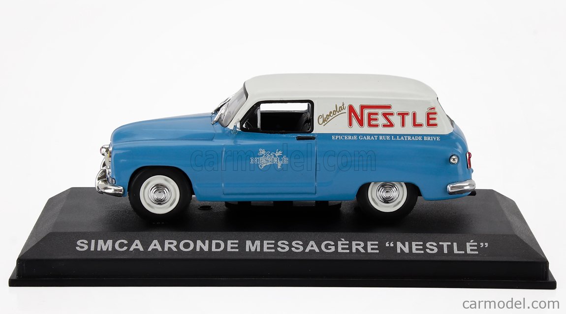 EDICOLA FB024 Echelle 1/43 | SIMCA ARONDE VAN MESSAGERE NESTLE 1954 ...