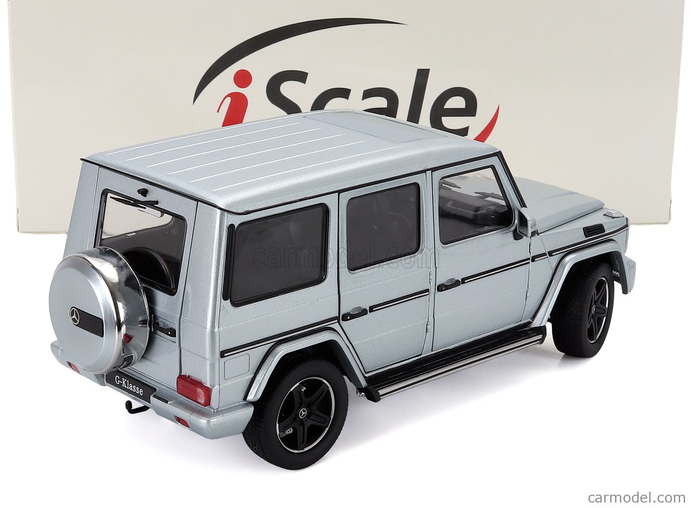 I-SCALE 180043 Scale 1/18 | MERCEDES BENZ G-CLASS (W463) 2015 SILVER