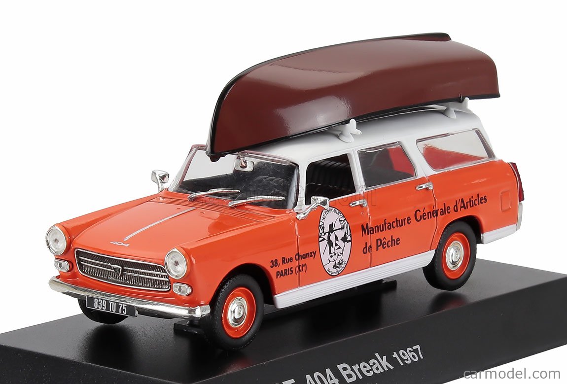EDICOLA FB029 Scale 1/43 | PEUGEOT 404 BREAK SW STATION WAGON 1967 ...