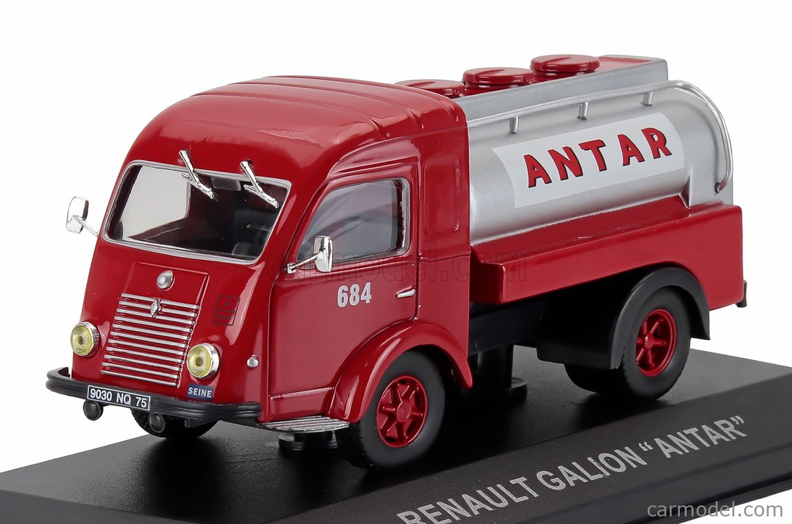 EDICOLA FB090 Escala 1/43 | RENAULT GALION TANKER TRUCK ANTAR 1963 RED ...