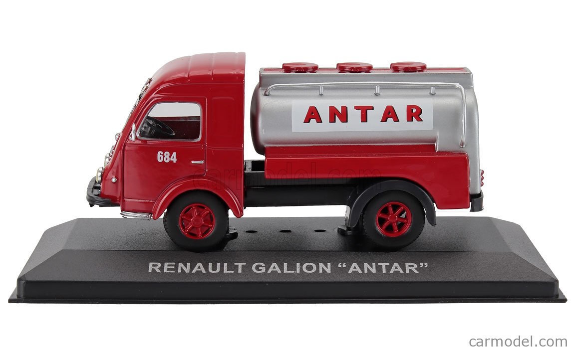 EDICOLA FB090 Scala 1/43 | RENAULT GALION TANKER TRUCK ANTAR 1963 RED ...