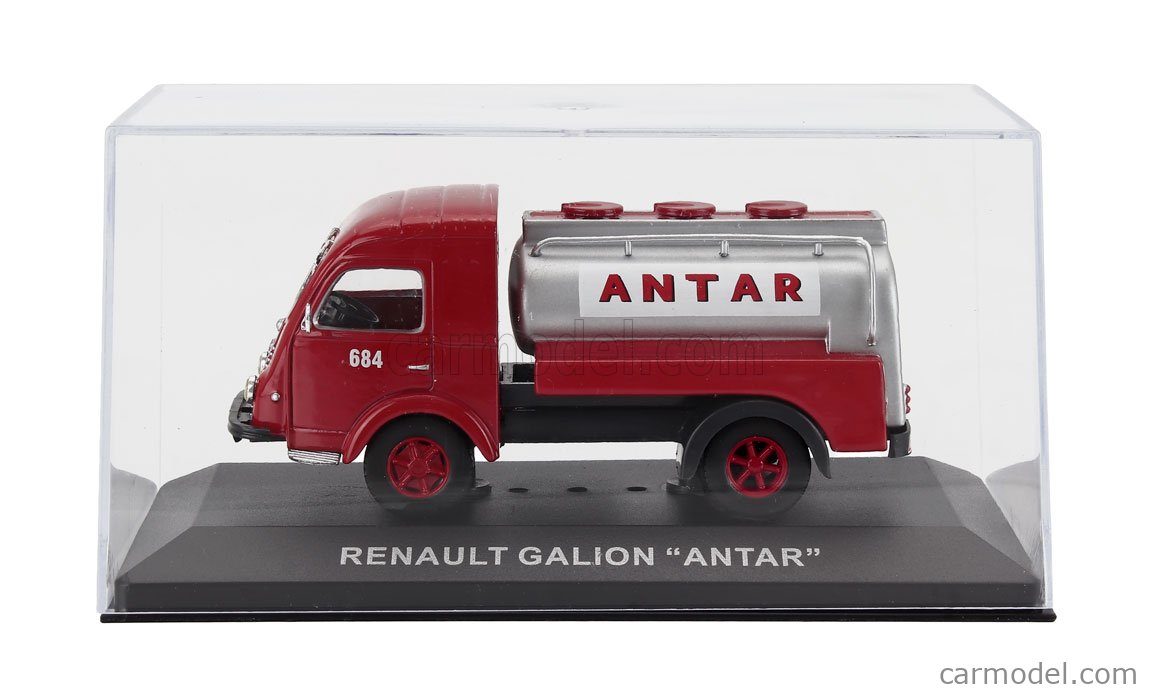 EDICOLA FB090 Scala 1/43 | RENAULT GALION TANKER TRUCK ANTAR 1963 RED ...