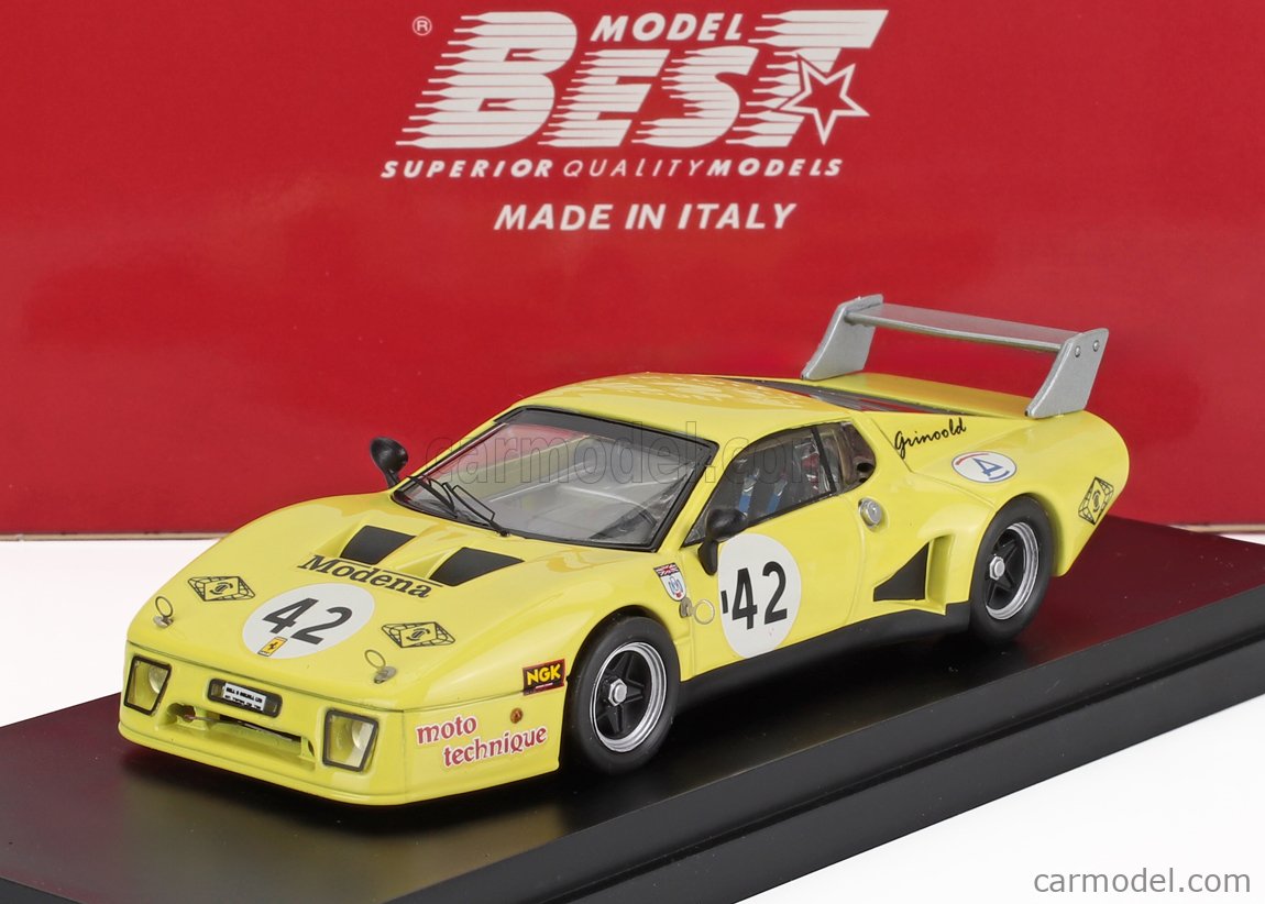 BEST-MODEL 9336 Scale 1/43 | FERRARI 512BB LM 4.9L N 42 6h SILVERSTONE ...