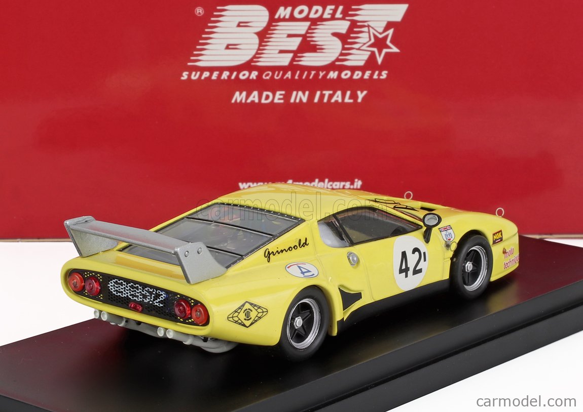 BEST-MODEL 9336 Scale 1/43 | FERRARI 512BB LM 4.9L N 42 6h SILVERSTONE ...