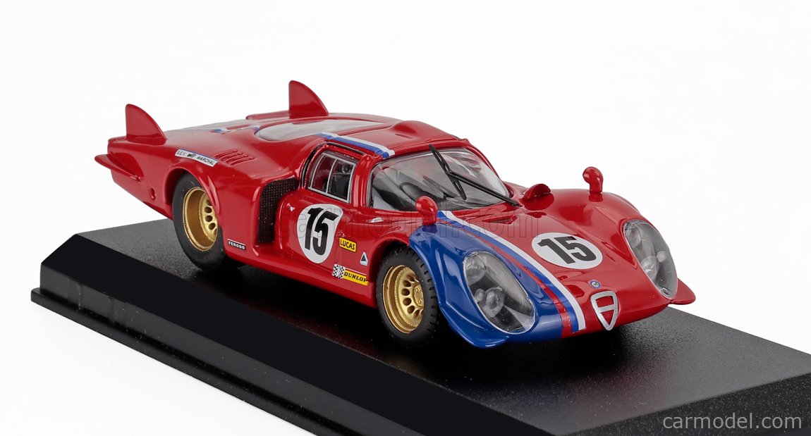 BEST-MODEL 9612 Scala 1/43 | ALFA ROMEO T33.2 2.5L V8 TEAM VDS RACING ...
