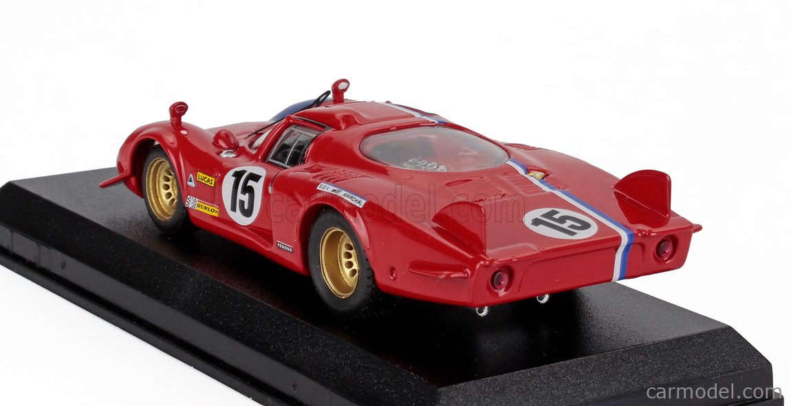 BEST-MODEL 9612 Scala 1/43 | ALFA ROMEO T33.2 2.5L V8 TEAM VDS RACING ...