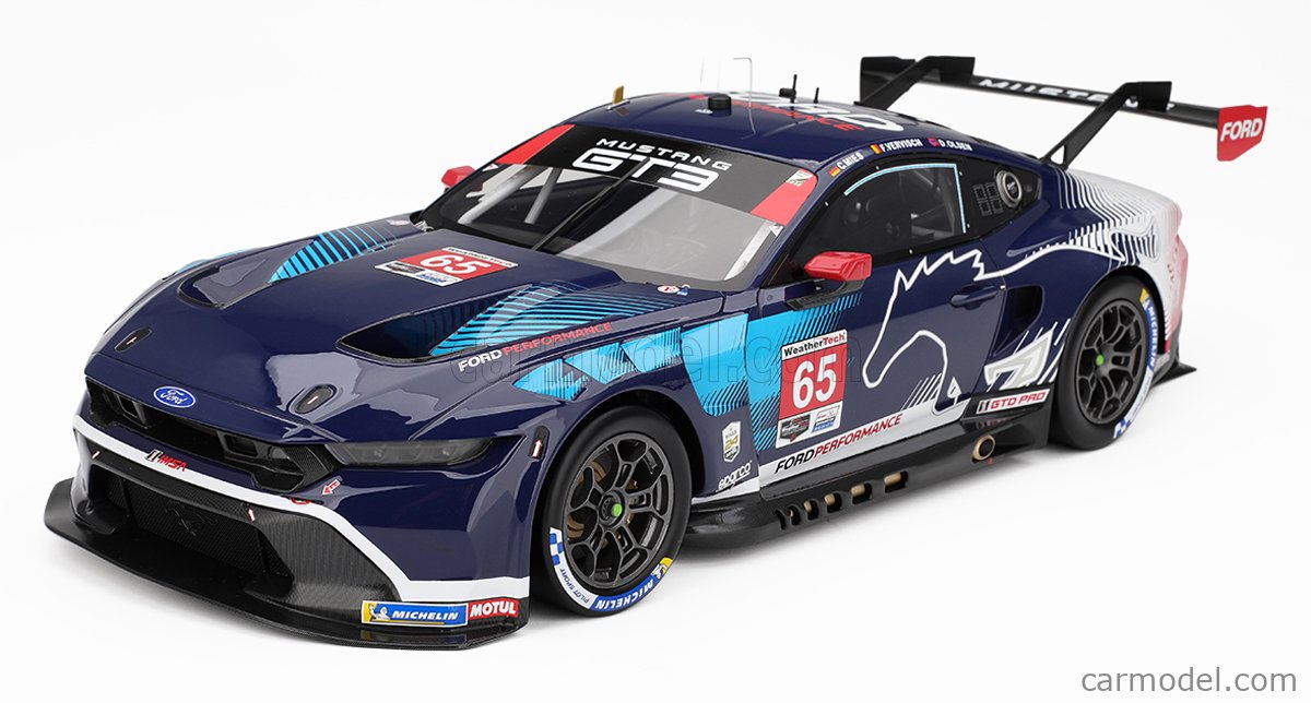TRUESCALE TSM120017 Escala 1/12 | FORD USA MUSTANG GT3 5.4L V8 TEAM ...