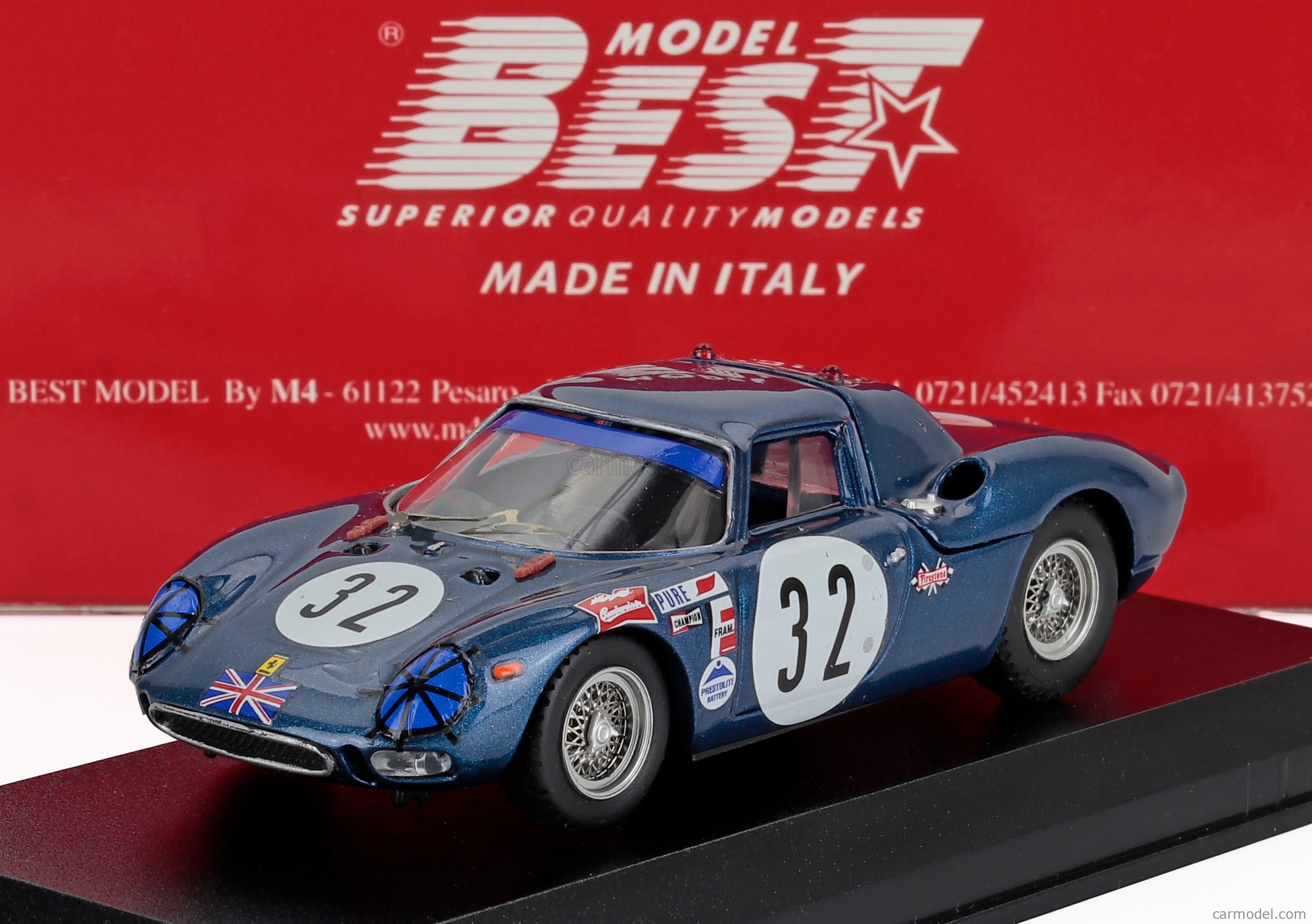 BEST-MODEL 9563 Escala 1/43 | FERRARI 250LM COUPE N 32 24h DAYTONA 1967 ...