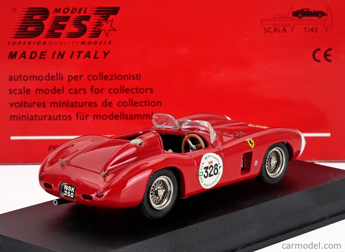 BEST-MODEL PR06 Escala 1/43 | FERRARI 860 MONZA N 328 MILLE MIGLIA 1992 ...
