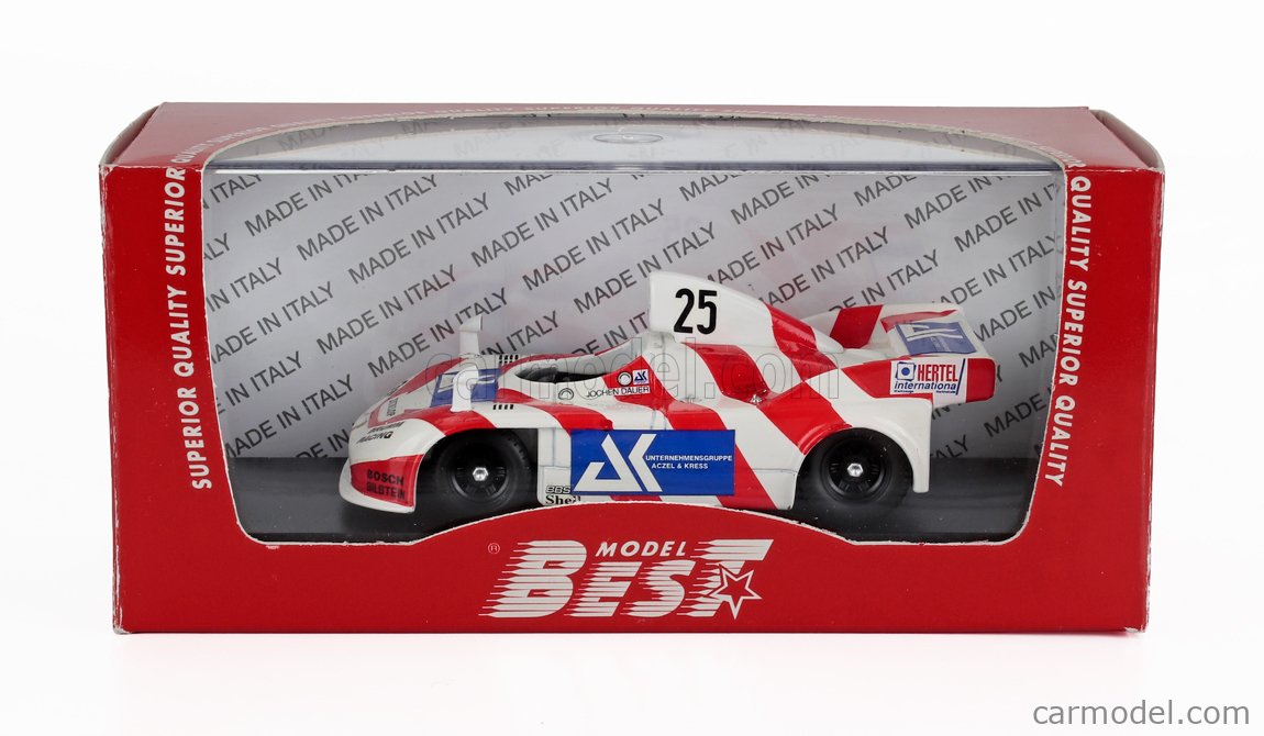 BEST-MODEL 9574 Scale 1/43 | PORSCHE 908/03 TURBO Gr.6 BRUNN RACING N ...