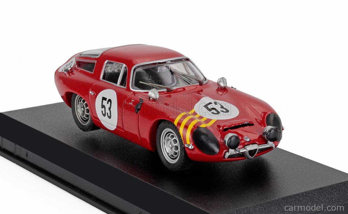BEST-MODEL 9190 Escala 1/43 | ALFA ROMEO TZ1 N 53 SEBRING 1964 STODDARD ...