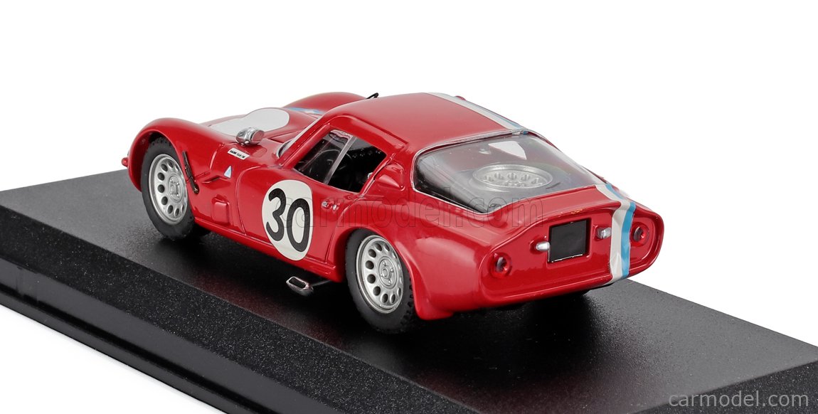 BEST-MODEL 9529 Scale 1/43 | ALFA ROMEO TZ2 COUPE N 30 24h SPA 1967 ...