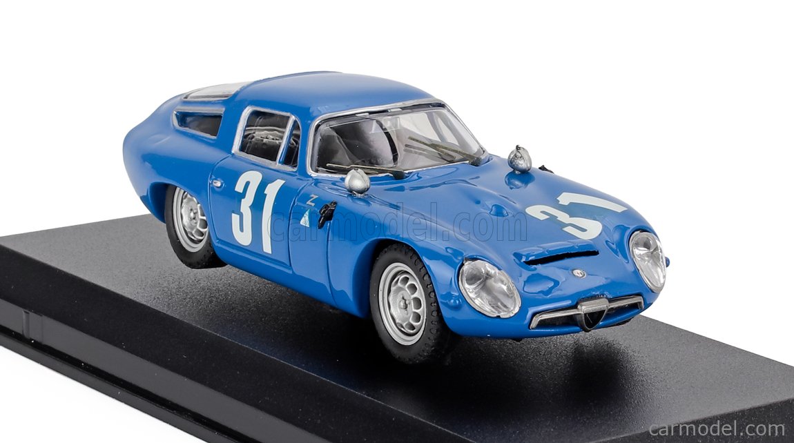 BEST-MODEL LO0201 Escala 1/43 | ALFA ROMEO TZ1 COUPE N 31 MONZA 1965 ...
