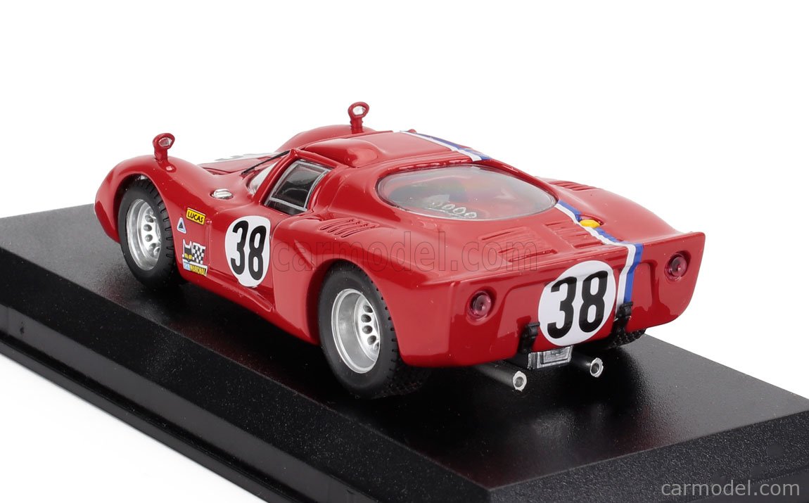 BEST-MODEL 9502 Escala 1/43 | ALFA ROMEO 33.2 COUPE N 38 TEST LE MANS ...