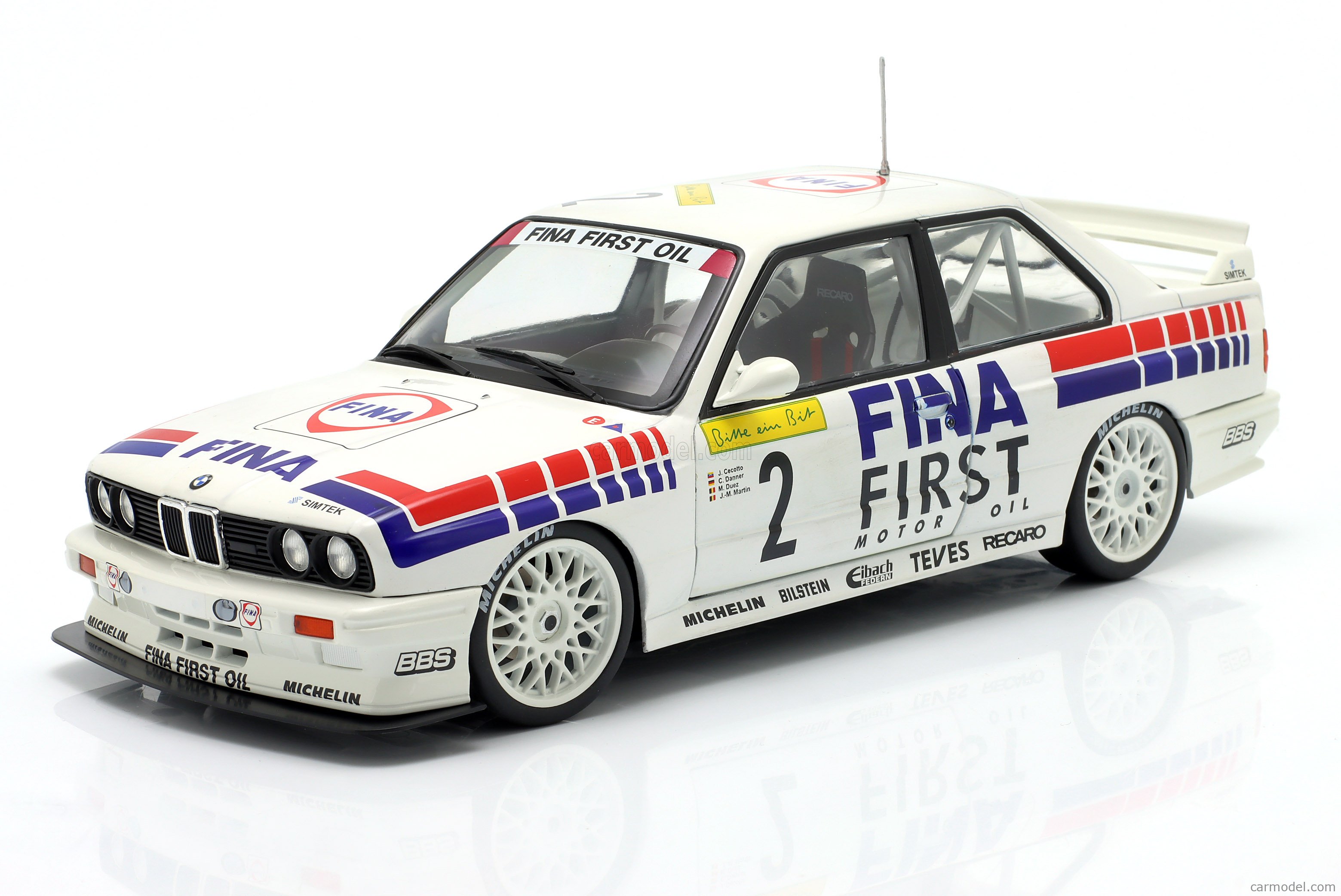 WERK83 W18038003 Masstab: 1/18 | BMW 3-SERIES M3 (E30) TEAM FINA ...