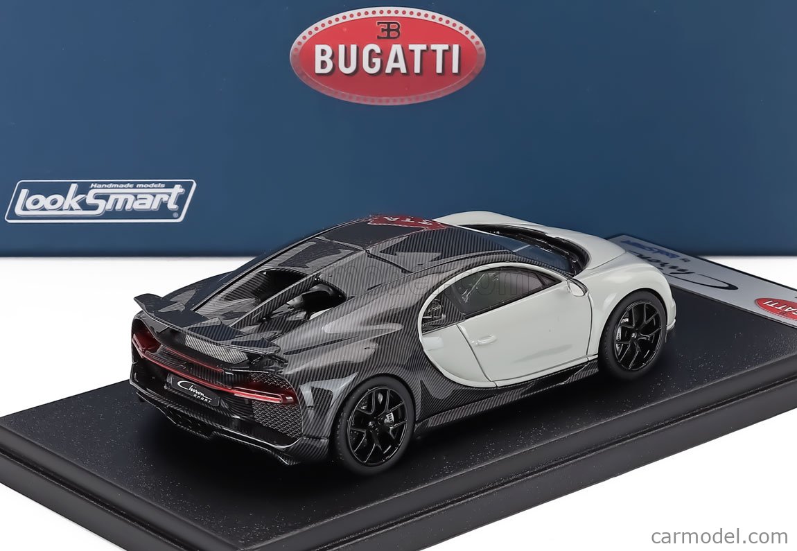 LOOKSMART LS490C Scale 1/43 | BUGATTI CHIRON SPORT N 16 WING UP 2019 ...