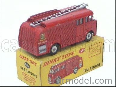 DINKY ENGLAND 259 Scale 1/43 | DINKY FIRE ENGINE TRUCK - SCALA VIGILI ...