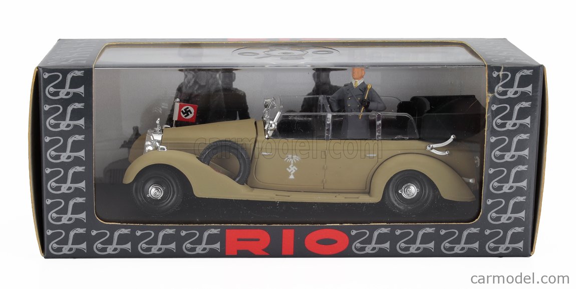RIO-MODELS MMROM01-01 Scale 1/43 | MERCEDES BENZ 770K DESERT FOX 1939 ...