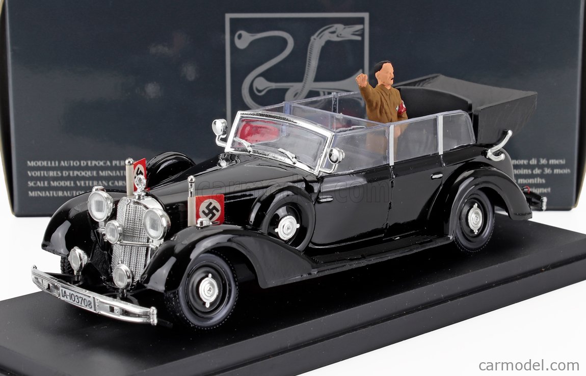 RIO-MODELS 64/P Scala 1/43 | MERCEDES BENZ 770K CABRIOLET WITH FIGURE ...