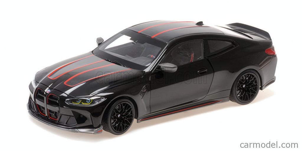 MINICHAMPS 110023021 Scale 1/18 | BMW 4-SERIES M4 CSL (G82) 2023 BLACK