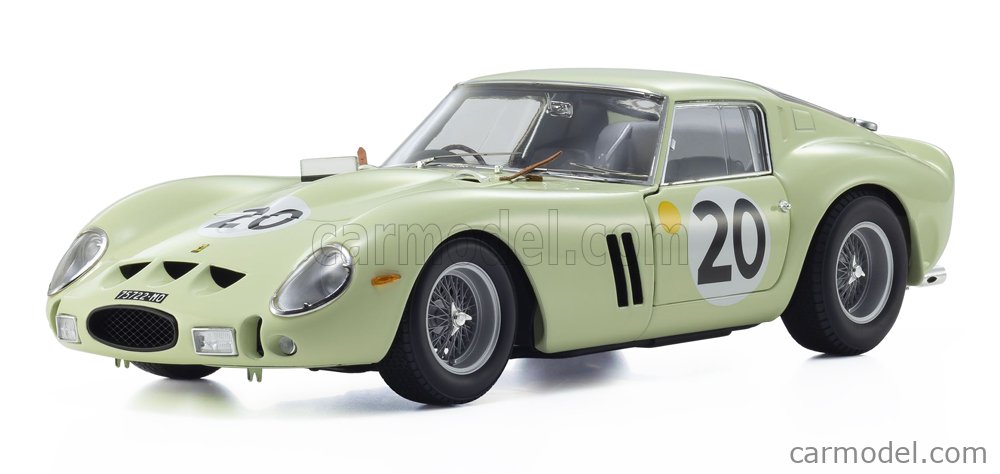 KYOSHO 08438E Masstab: 1/18 | FERRARI 250 GTO 3.0L V12 COUPE TEAM U.D.T ...