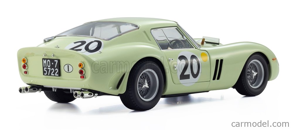 KYOSHO 08438E Masstab: 1/18 | FERRARI 250 GTO 3.0L V12 COUPE TEAM U.D.T ...